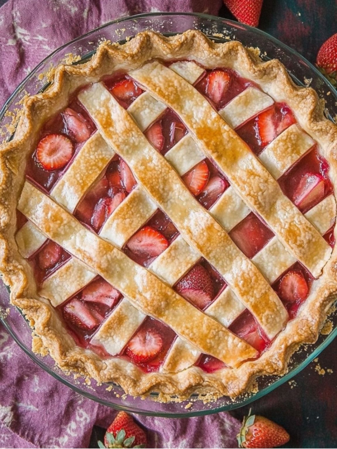 Strawberry Rhubarb Pie