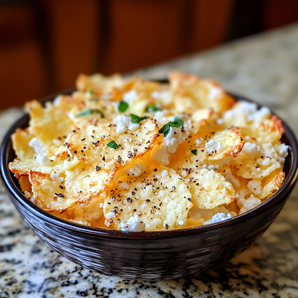 High-Protein Cottage Cheese Chips Recipe