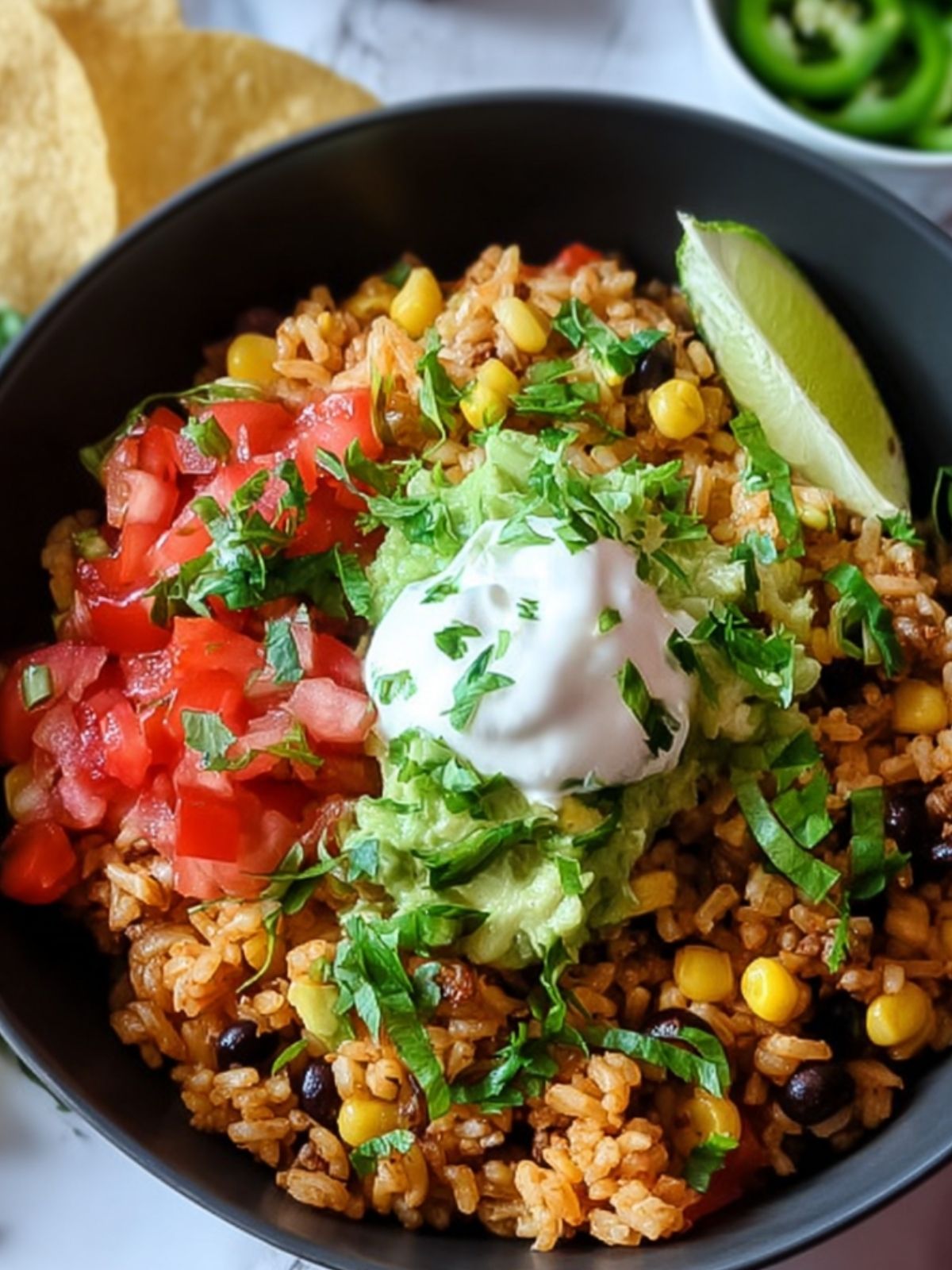 Easy Taco Rice Bowl Recipe