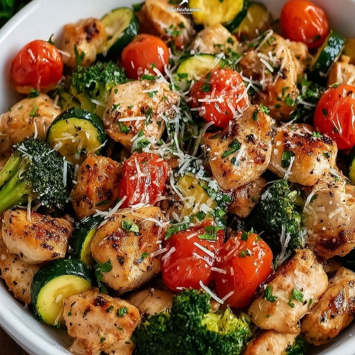 Ultimate One-Pan Loaded Chicken and Veggie Skillet