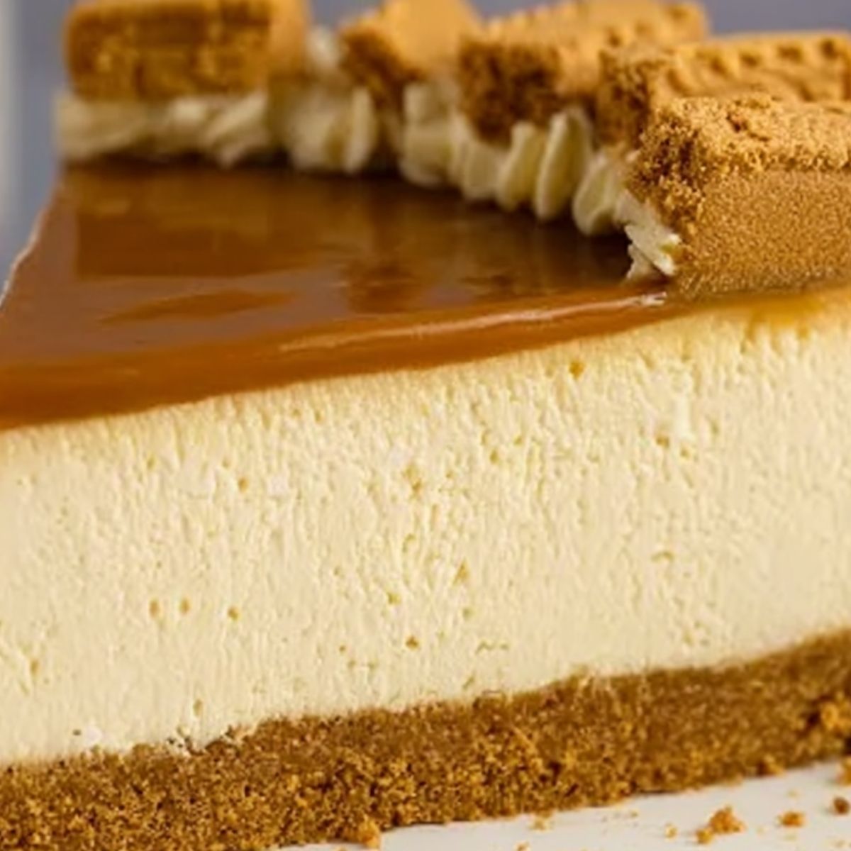 Irresistible Lotus Biscoff No-Bake Cheesecake