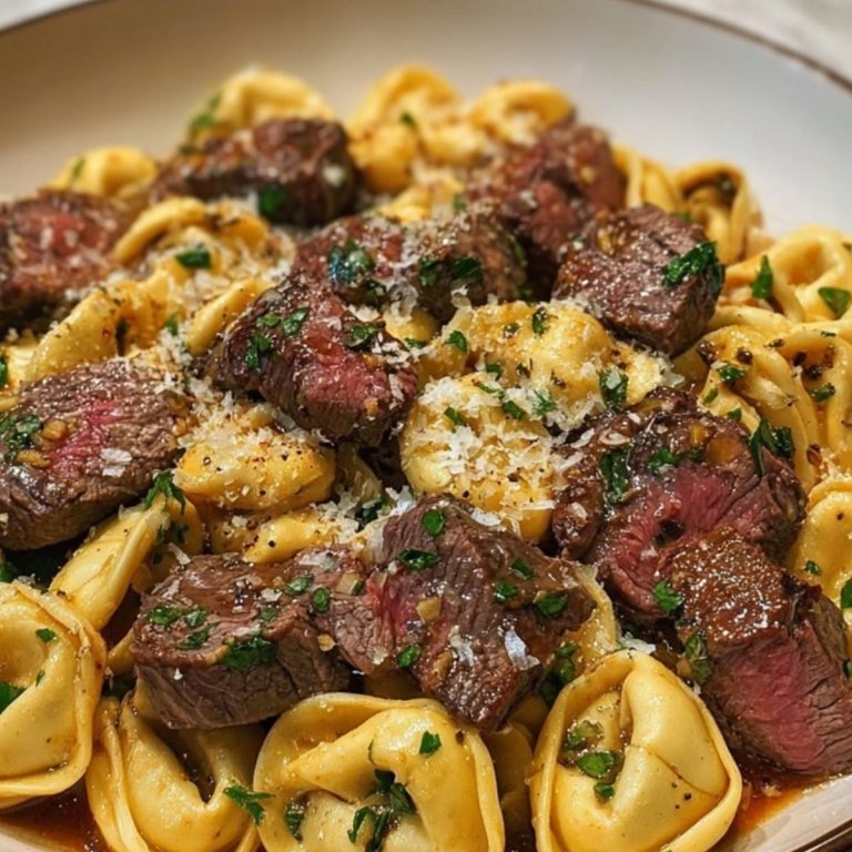 Creamy One-Pan Steak Bite Tortellini: Weeknight Magic