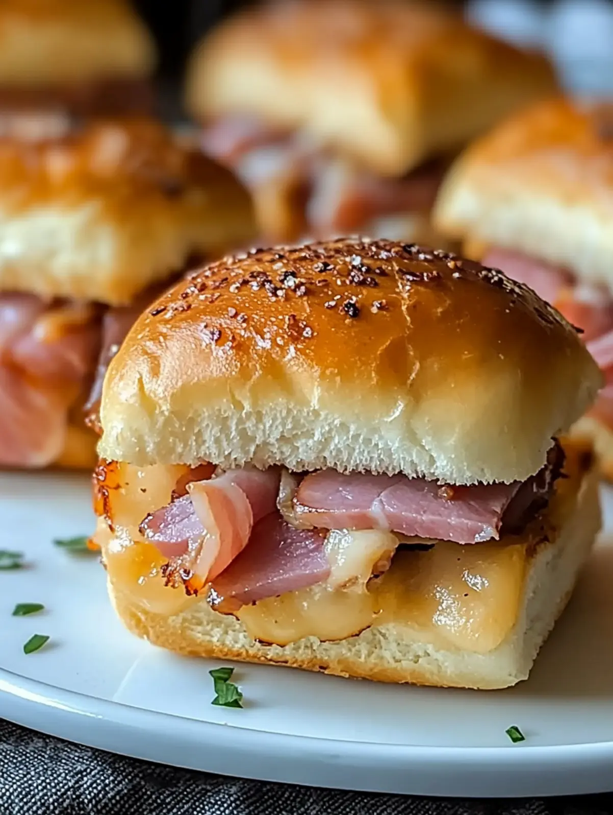 Irresistible King's Hawaiian Ham And Swiss Sliders