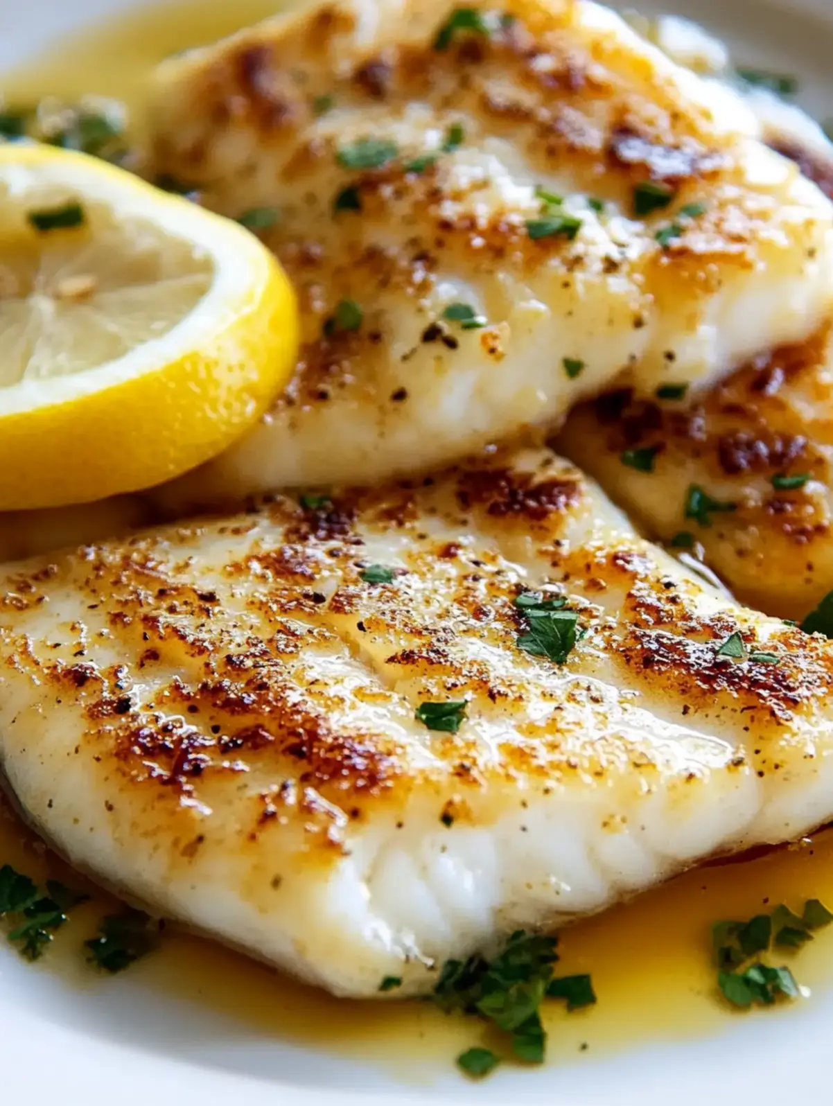 Better-Than-Restaurant Zesty Lemon Butter Fish Fillet